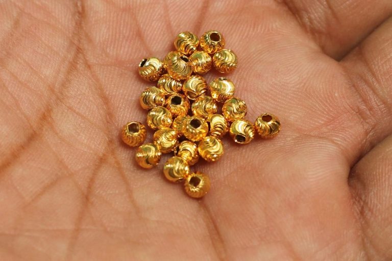 Real Gold Beads for Sale in Uganda Africa for Jewelry Making