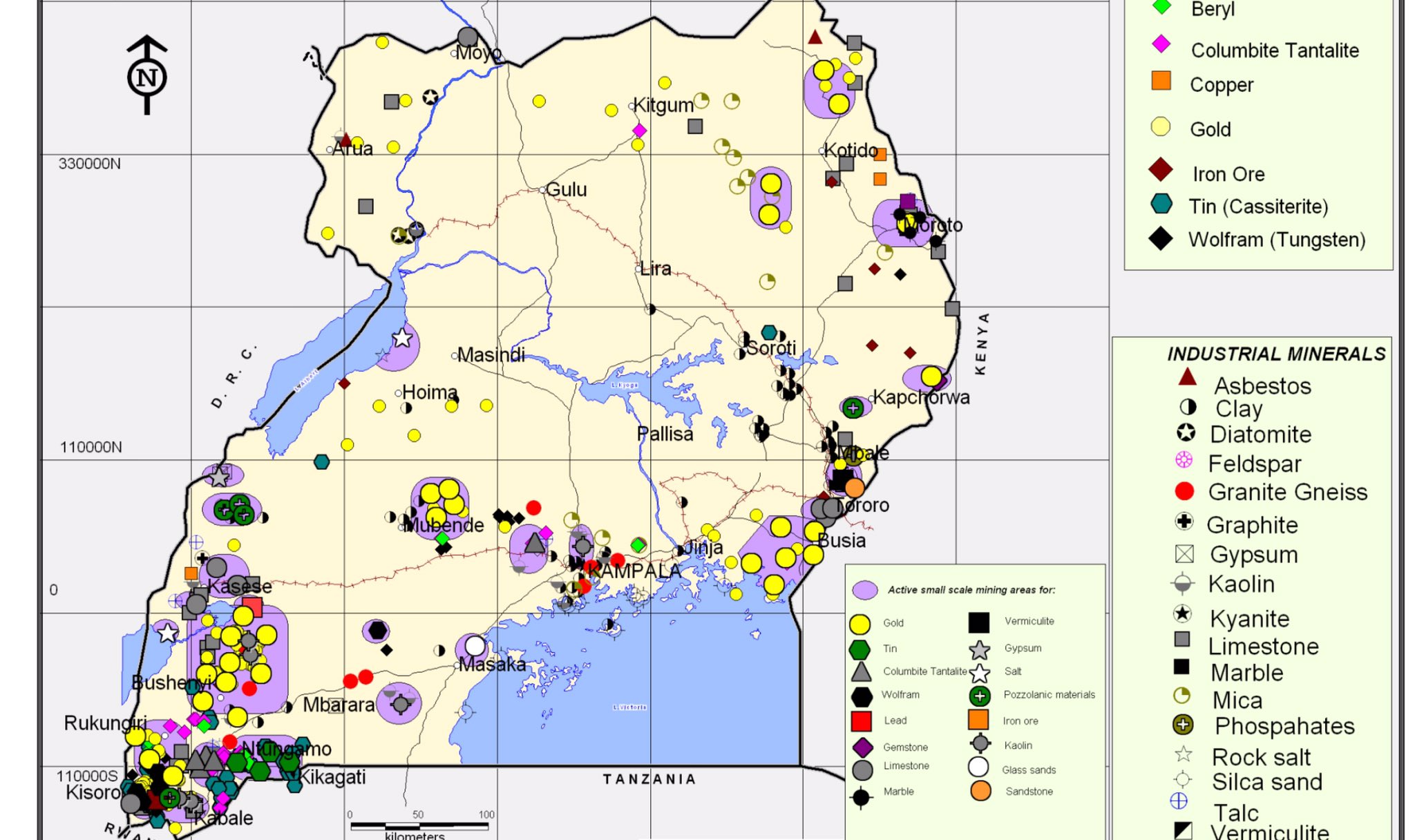 What Minerals Are Found in Uganda? Mining industry of Uganda